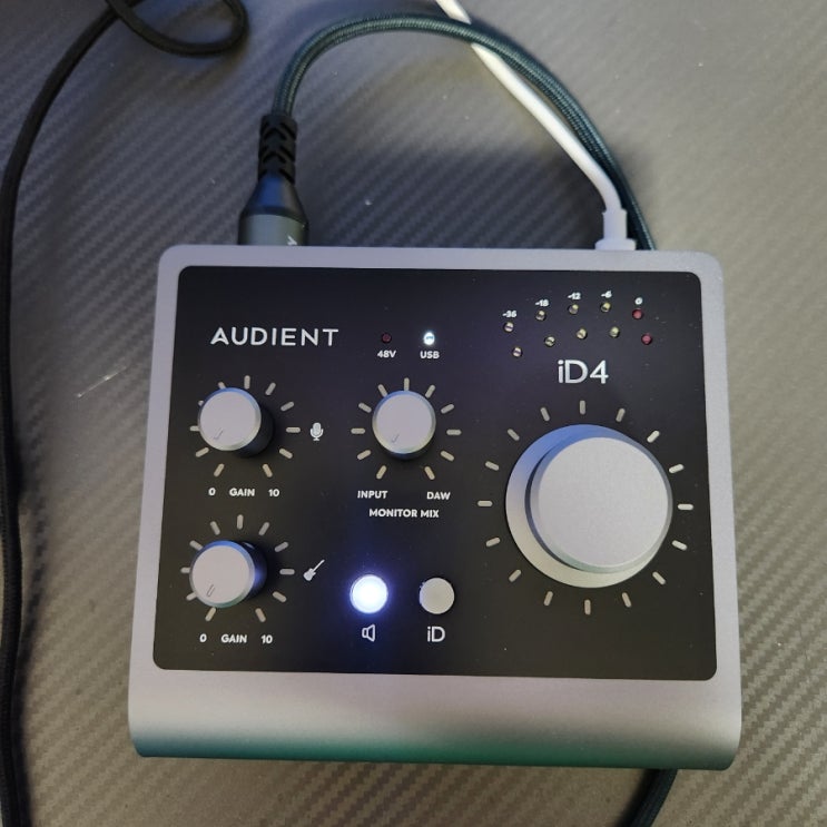 오인페 (오디오 인터페이스) 추천, 오디언트 iD4 Mk2 + 큐베이스 LE 무료!? : 네이버 블로그