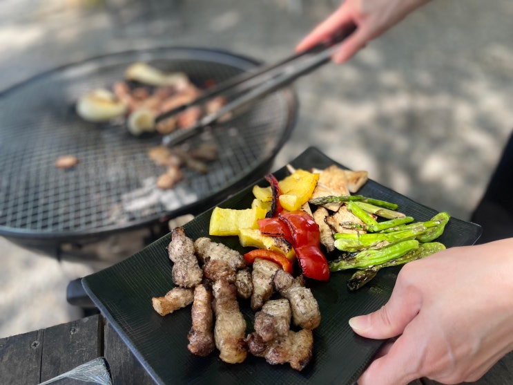 힐링and한끼 포레스트 캠핑and 바베큐 논산 대전근교 나들이 장소추천 네이버 블로그