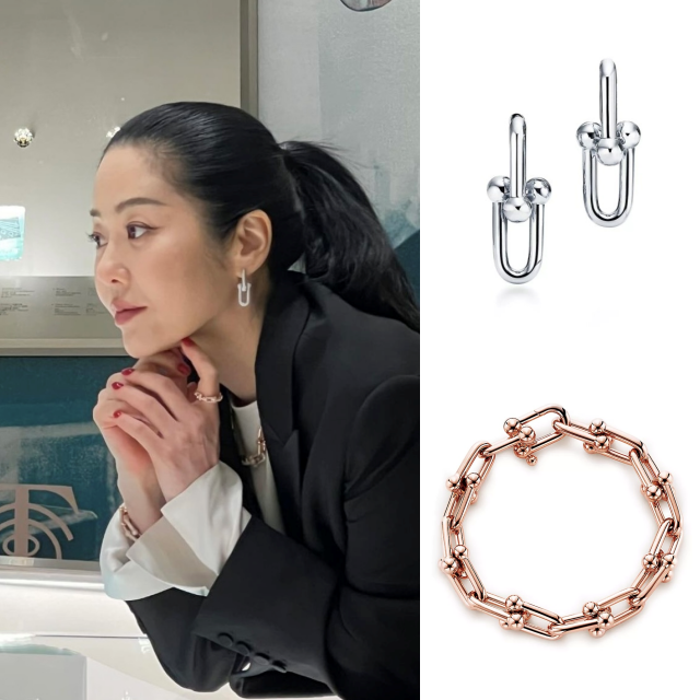 고현정 귀족같은 티파니 목걸이 귀걸이 팔찌 여자 명품 브랜드 추천 네이버 블로그