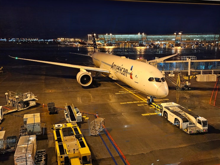 아메리칸항공 AA280 인천(ICN)-댈러스(DFW) N837AN : 네이버 블로그