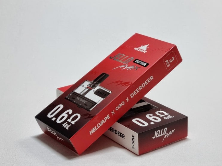 HELLVAPE X OG9 X DEERDEER 젤로맥스(JELLO MAX) 0.6옴 업그레이드 팟 출시 : 네이버 블로그