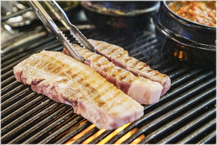 행주산성 맛집 야자숯으로 구워 먹는 고기의 조화로움 네이버 블로그