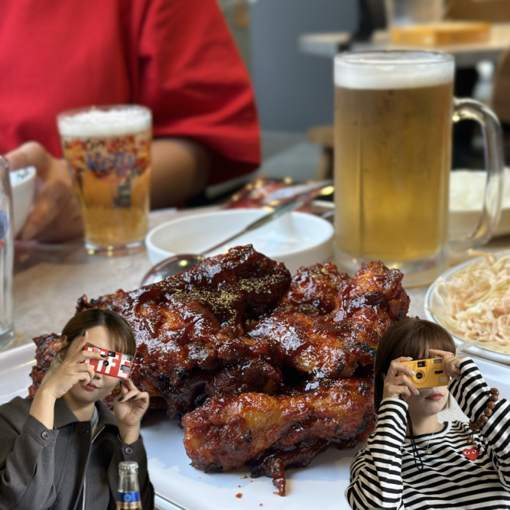 신부동 맛집 내돈내산 추억의 불닭 유스틸마이 넘버원 열날개 본점 네이버 블로그