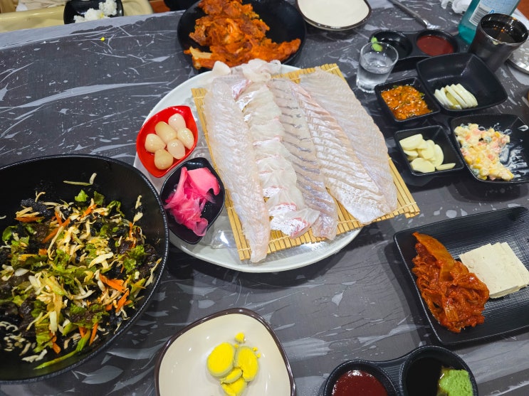 강릉 교동 횟집 가성비 좋은 회 맛집 해안선 네이버 블로그