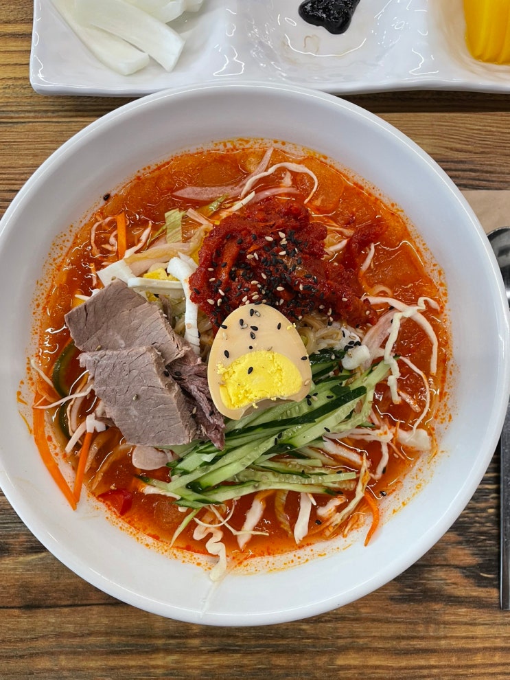 진주 충무공동 중국집 냉짬뽕 시원한 육수에 찰진 면발이었어요 네이버 블로그