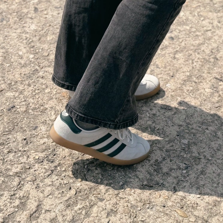 아디다스 가젤 85 SMU 🤍💚 오프화이트 그린 👟250 후기 : 네이버 블로그