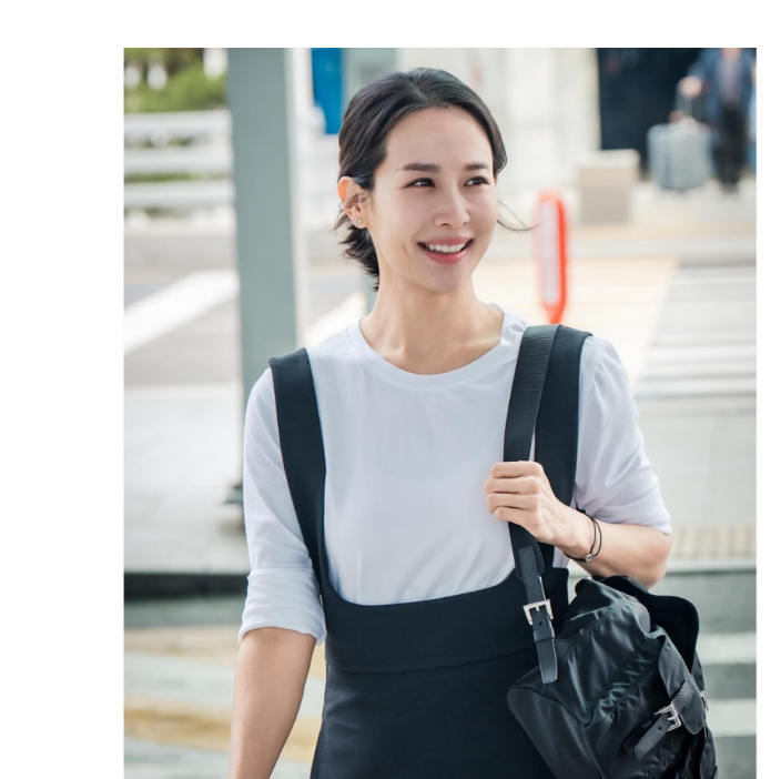 40대 패션 50대 엄마옷 브랜드 조여정 오브제 린넨 원피스 And 프라다 백팩 네이버 블로그