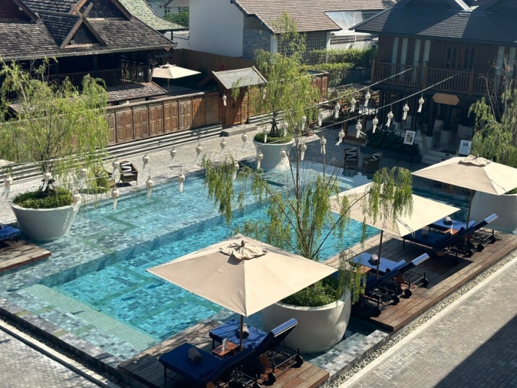 치앙마이 호텔 알린타 리트리트 가격 객실 수영장 애프터눈티 리뷰 아이랑 강추 : 네이버 블로그