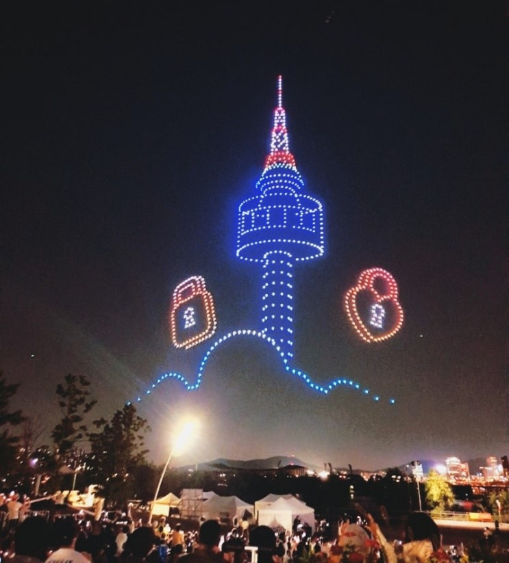 2024 한강불빛공연 드론라이트쇼 기본정보 잠실한강공원 뚝섬한강공원 드론쇼 서울 축제 네이버 블로그