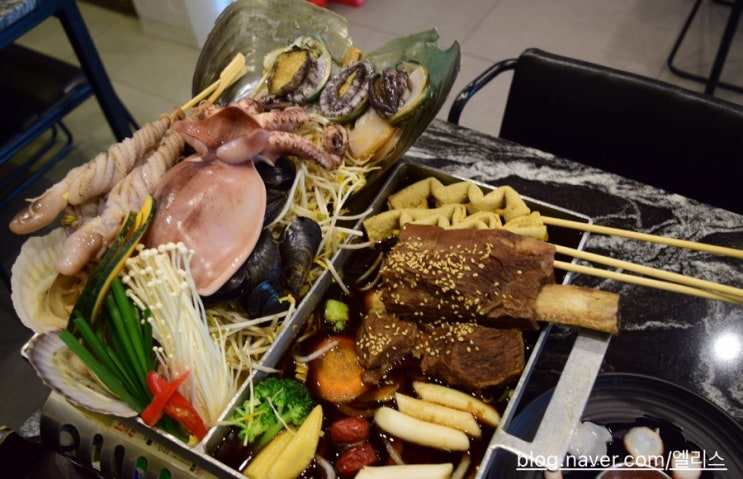 오산맛집 푸짐하게 해물과 고기를 같이 즐기는 인기명 오산대역점 네이버 블로그