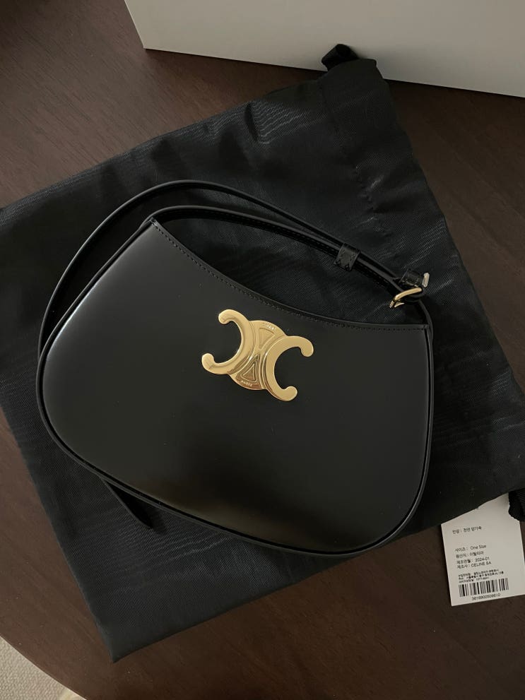 셀린느 CELINE 미디엄 틸리백 tilly bag 블랙 후기 : 네이버 블로그