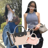 효민 애정템 난리난 롱샴 르플리아쥬 라지 미니 미듐 스몰 스몰 라지 파우치 네이버 블로그