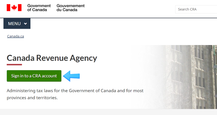 캐나다 CRA 가입 / NOA 발급 : 네이버 블로그