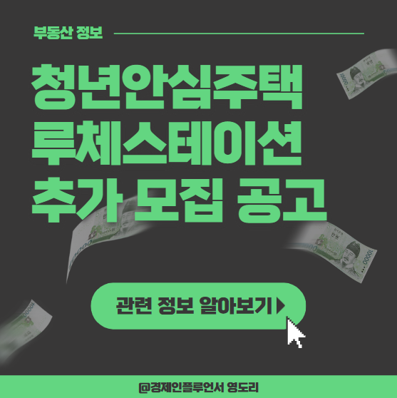 청년안심주택 민간임대 공공임대 아파트 역세권 청년주택 루체스테이션 청약 모집 네이버 블로그