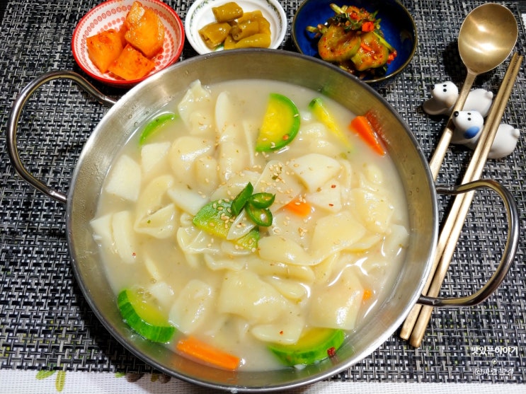 감자수제비 간편레시피 첫맛 멸치수제비세트 만능육수로 간편조리 네이버 블로그