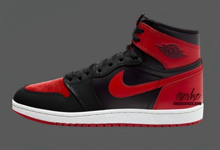 Air Jordan 1 High ’85 "Bred" 에어 조던 1 하이 '85 "브레드" : 네이버 블로그