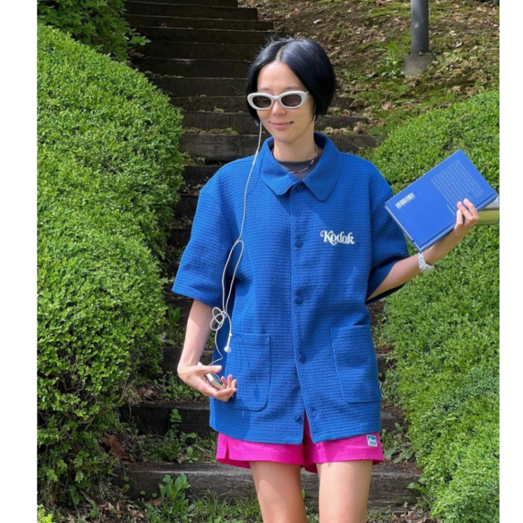 김나영 코닥어패럴 데일리 패션 Ft 반팔 셔츠 티셔츠 바지 샌들 네이버 블로그