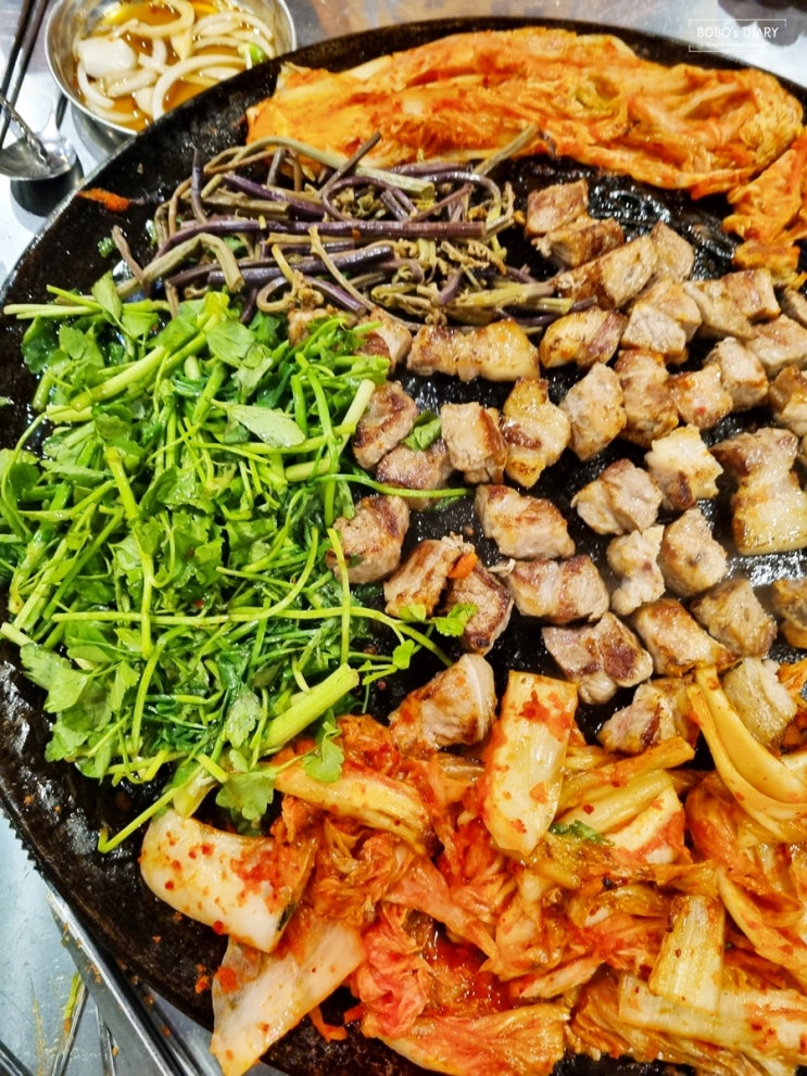 저렴한 소사벌 삼겹살 회식장소로 좋은 동두천솥뚜껑삼겹살 네이버 블로그