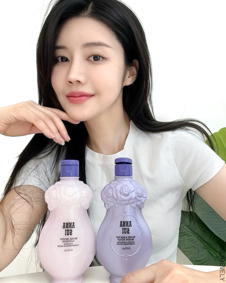 퍼퓸 바디로션 바디워시 추천 안나수이 로즈 리퀴드 보습 바디솝 네이버 블로그