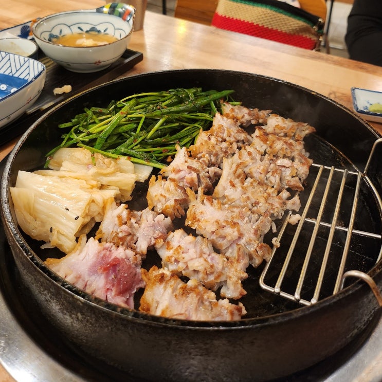 사직야구장 맛집 사직동 삼겹살 눈꽃을나누다 사직점 네이버 블로그