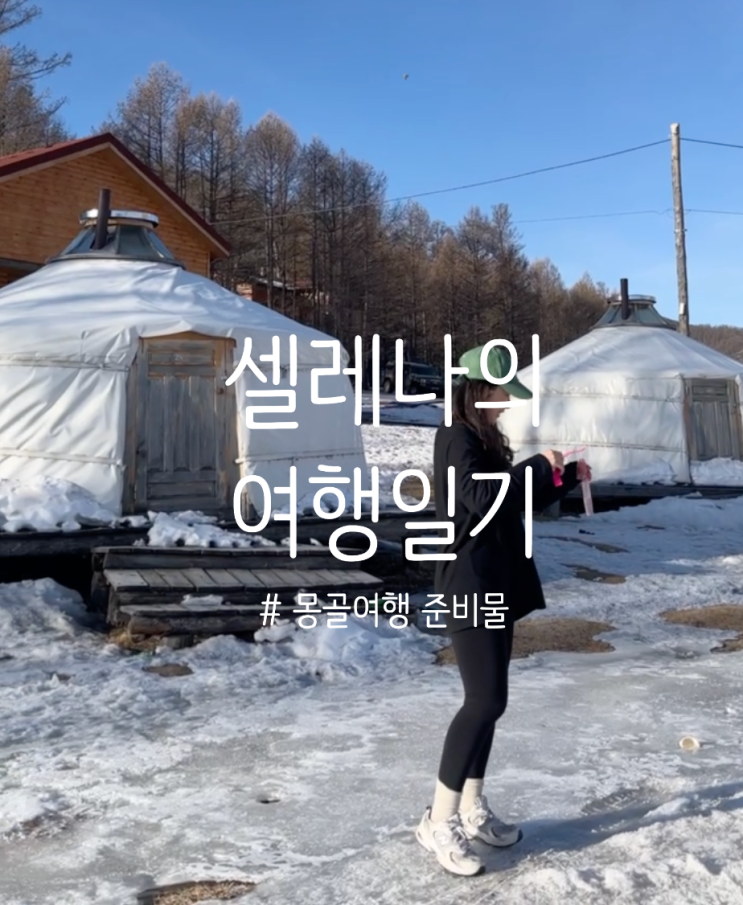 몽골 여행 준비물 리스트 총정리 필수와 쓸모없었던 물품 네이버 블로그