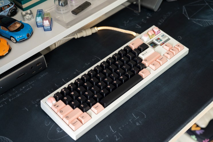 커스텀키보드 매나비 CWKL(MatrixLab NAVI) 화이트 빌드 : 네이버 블로그