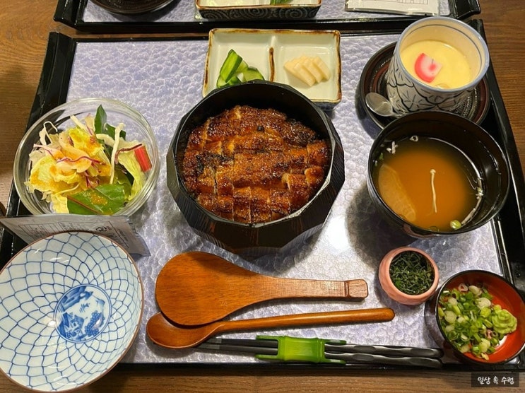 강남 마루심 히쯔마부시 내돈내산 맛있는 장어덮밥 후기 네이버 블로그
