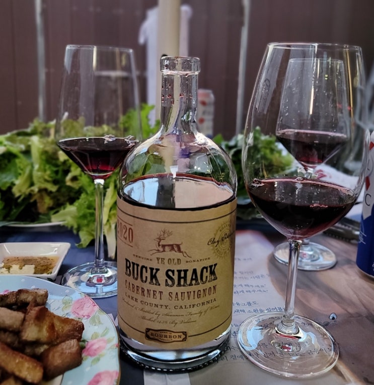 [와인리뷰]Buck Shack 버번배럴 까베르네 쇼비뇽★ : 네이버 블로그