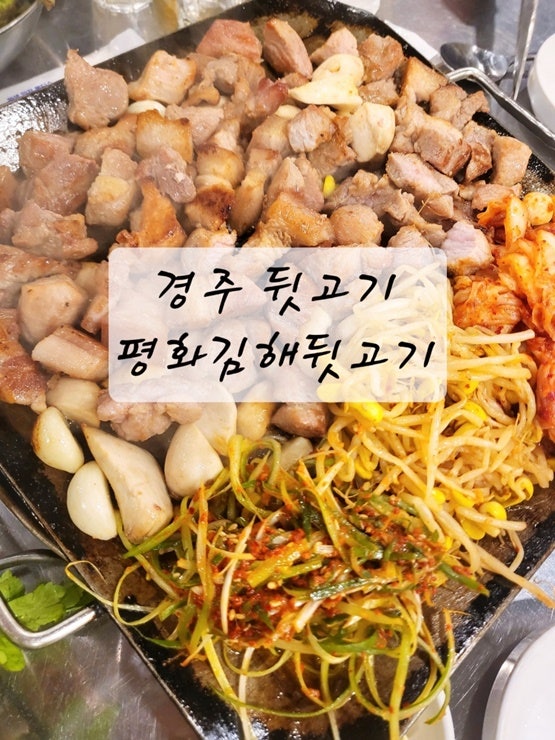 경주 용강동 맛집 가성비 갑 평화김해뒷고기 네이버 블로그