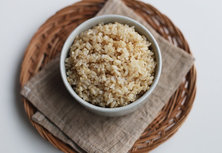 다이어트 현미밥 짓는법 현미로만 밥짓는법 물양 : 네이버 블로그