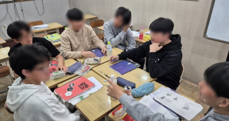 동래구 온천동 영어수학학원 동래중 내성중 유락여중 1학기 중간고사 내신대비 토요일 자습 실시내성중내신동래중내신유락여중