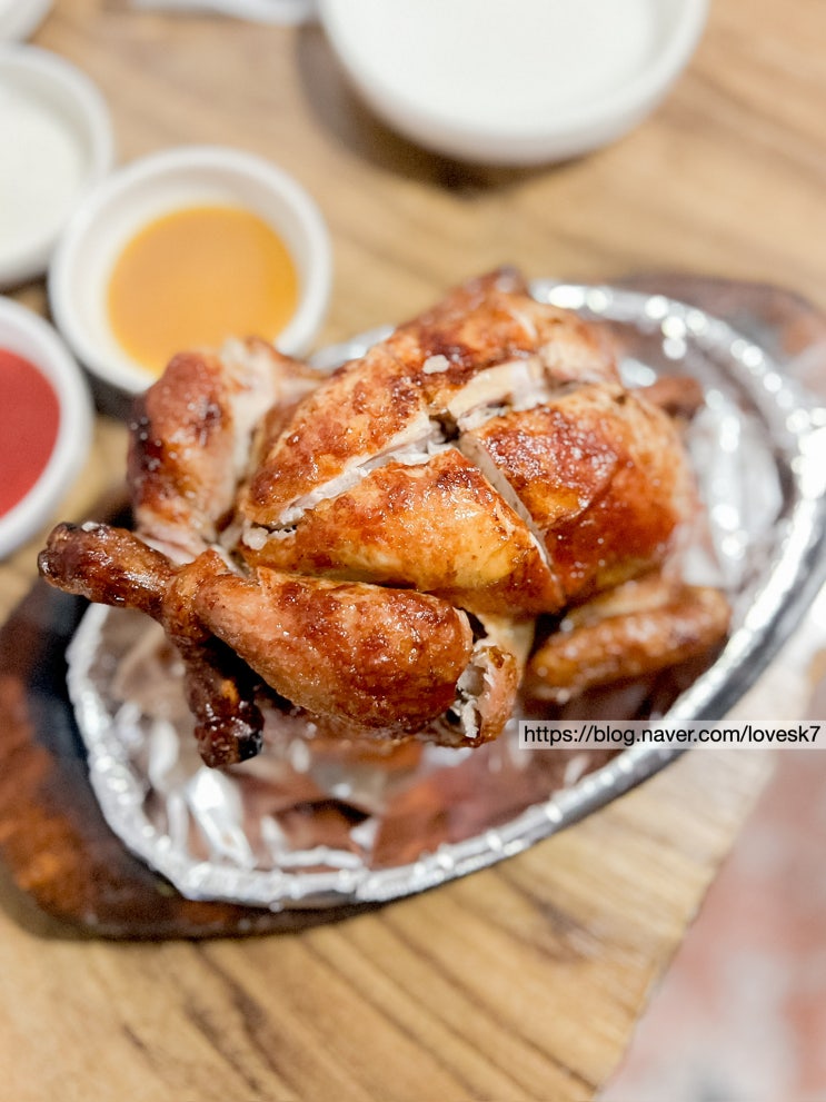 한남동 한방통닭 잡내 없는 전기 통닭구이 : 네이버 블로그