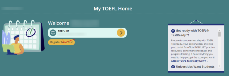 정말 상세하고 쉬운 토플 TOEFL IBT 시험 접수 방법 A to Z : 네이버 블로그