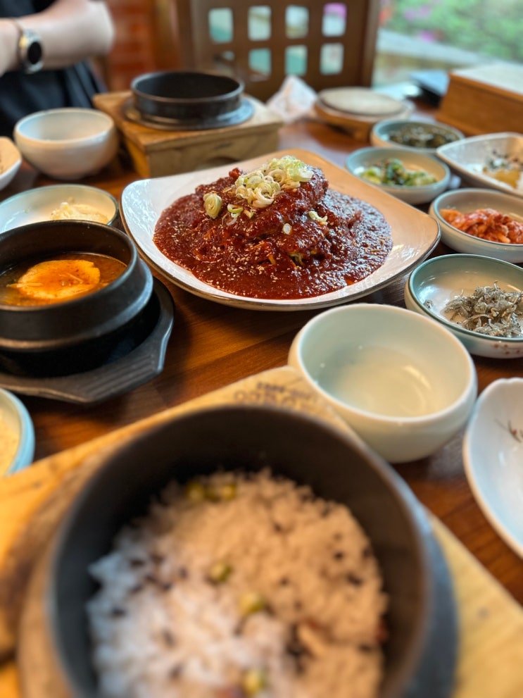 남양주 맛집 소리마을 전주한정식 코다리찜 정식 네이버 블로그