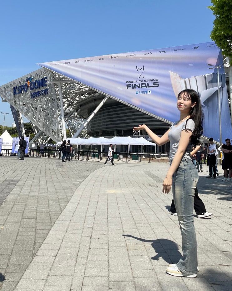 [2024 LCK 스프링 결승전] 1층5열 직관 후기 | KSPO 직관 꿀팁 10가지 | 시야,좌석,가격 | 캠퍼스우리 : 네이버 블로그
