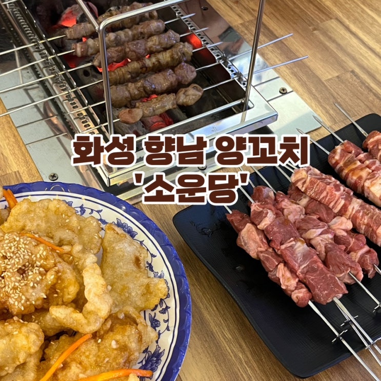 화성 향남 양꼬치 ‘소운당 향남회식장소 추천 네이버 블로그