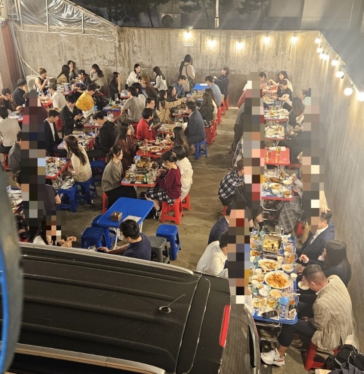 서울 을지로 힙지로 야장 가성비 야외노상 술집 구구알칼리치킨 솔직후기 네이버 블로그