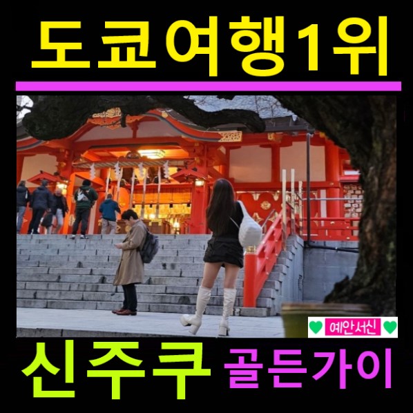 💜도쿄 자유여행 관광지 코스 추천 신주쿠역 놀만한 곳 골든가이 맛집 이자카야 신사 산책로 커플데이트 포토존 쇼핑할만한 곳
