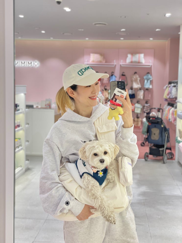 미밍코 롯데백화점 강남점 프리미엄 펫브랜드 애견동반 쇼핑 가능해요 네이버 블로그