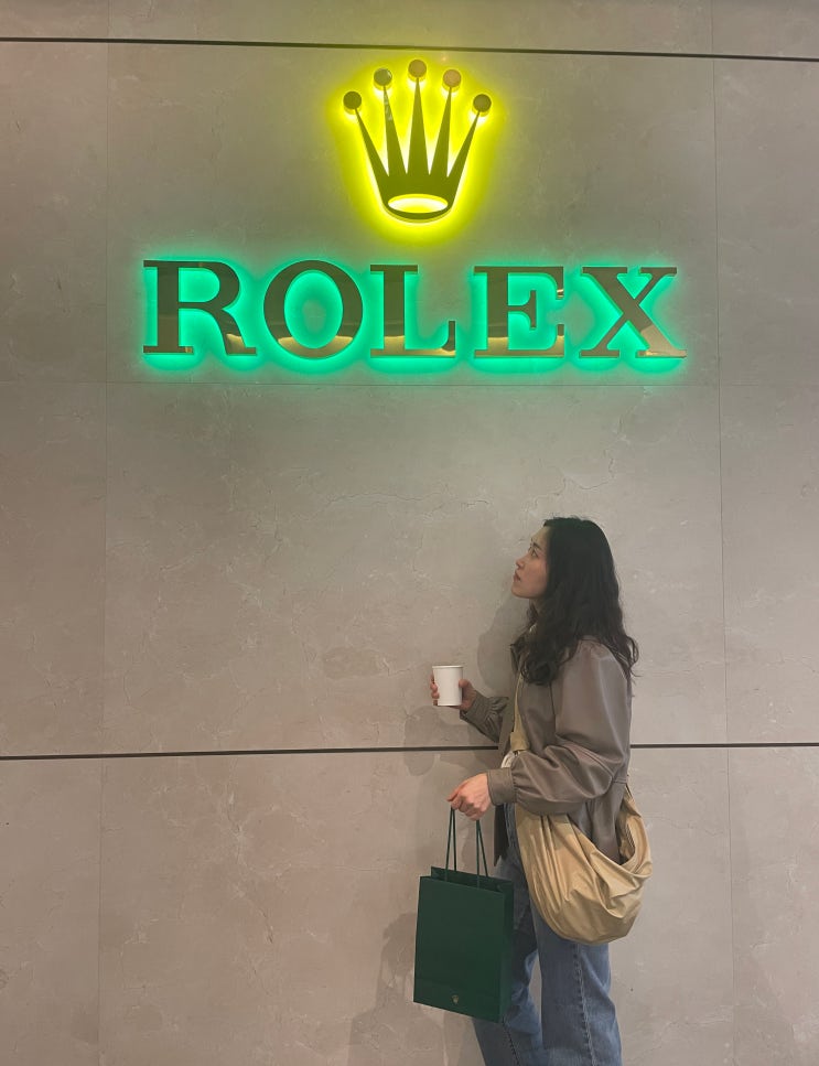 롤렉스 시계 오이스터 퍼페츄얼 28 롯데본점 워크인 성골 후기 네이버 블로그