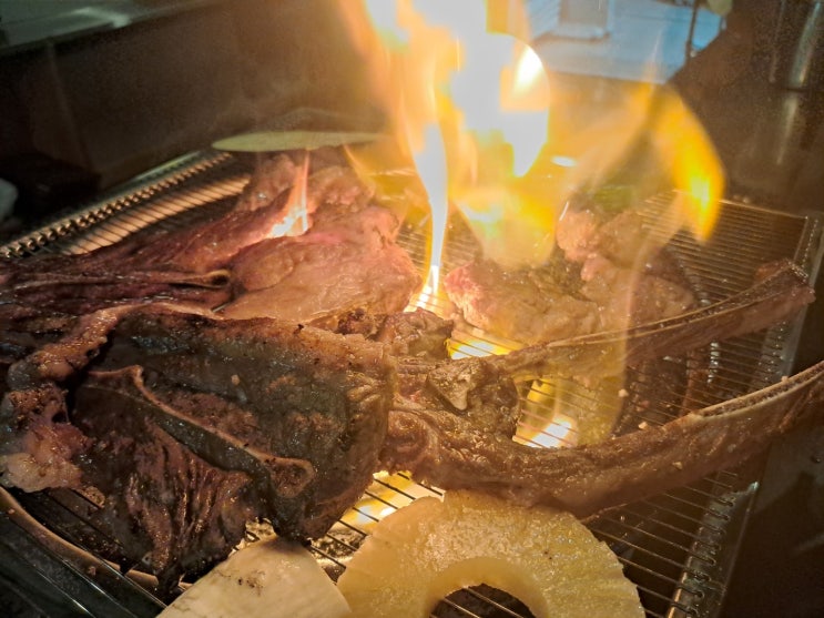 의정부맛집 민락동 양갈비 무한리필 역대급 라무야끼 고기집 거대한 뼈다귀 입안에 넣으면 사르르 녹는 양고기 마늘밥 2024년 4월