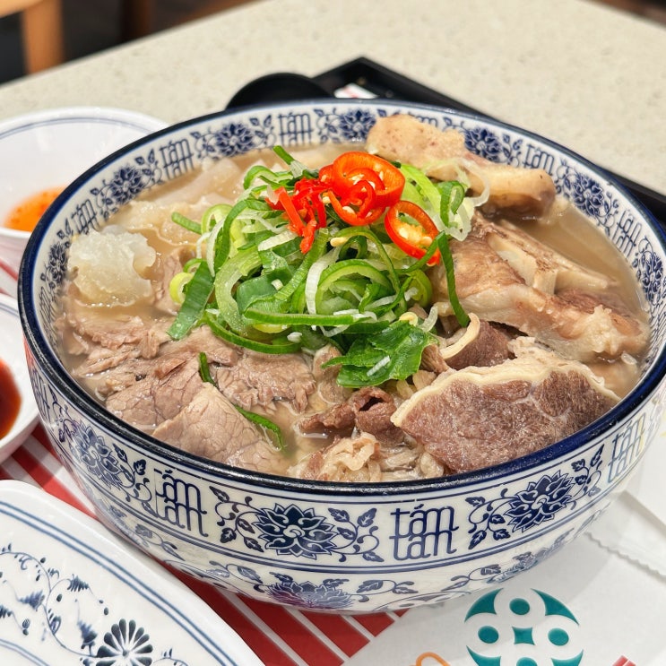 인천 롯데백화점 맛집 땀땀 관교동 소곱창 보양 쌀국수 자꾸 생각나는 맛 네이버 블로그