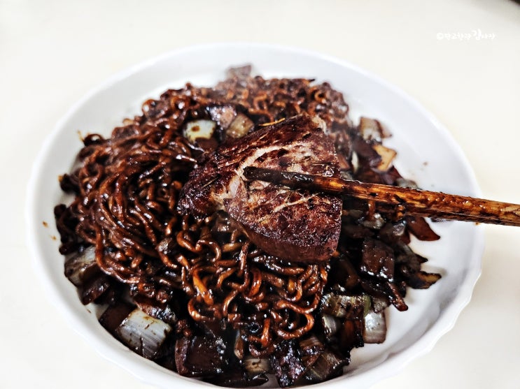 짜파게티 맛있게 끓이는법 이연복 짜장면 간짜장 짜장라면으로 : 네이버 블로그