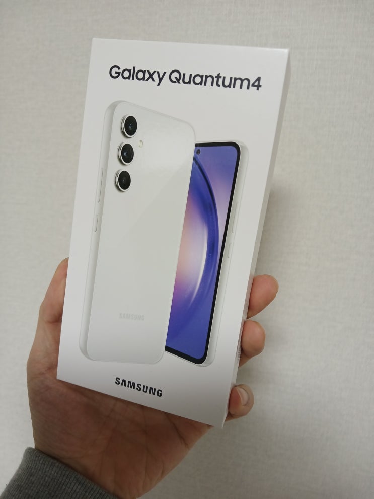 SKT 갤럭시 퀸텀4(A54) 화이트 색상 구매후기 : 네이버 블로그