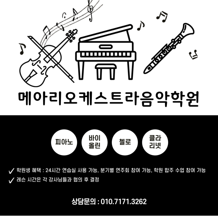 순천 메아리 오케스트라 음악학원 피아노 And 관현악기 11 레슨 할 수강생 모집 네이버 블로그