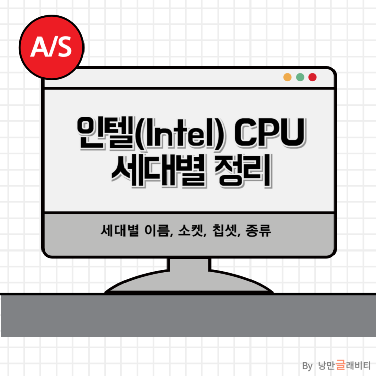 인텔(Intel) CPU 세대별 정리(Ft. 세대별 이름, 소켓, 칩셋, 종류) : 네이버 블로그