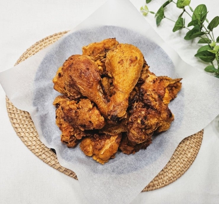 집에서 후라이드치킨 만들기 카레튀김옷 레시피 간장소스 : 네이버 블로그