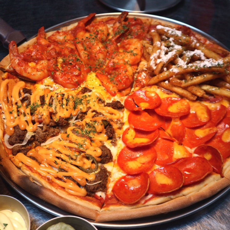 문래창작촌피자 댈러스피자 문래동 토핑가득 피자맛집 네이버 블로그