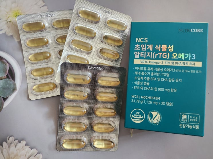 식물성알티지오메가3 효능 중성지방 관리 및 임산부 추천 네이버 블로그