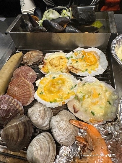 신림 맛집 하와이조개 신림본점에서 맛보고 즐기는 조개구이와 하이볼 네이버 블로그